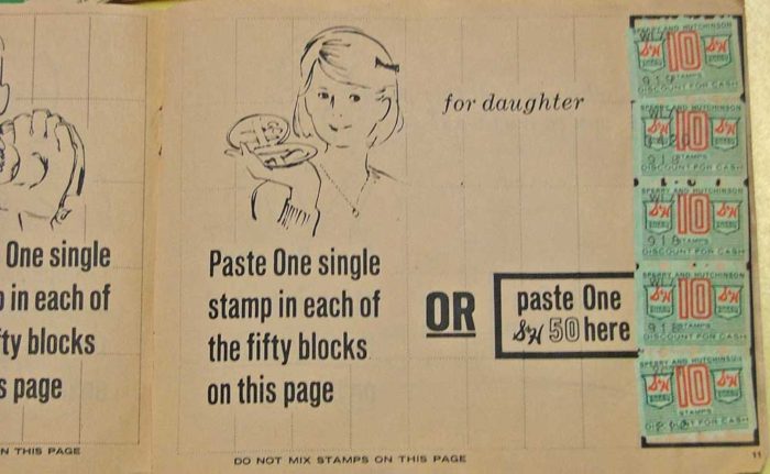 Yes it’s ghostly Friday… but can we talk about Green Stamps! - Bahoukas