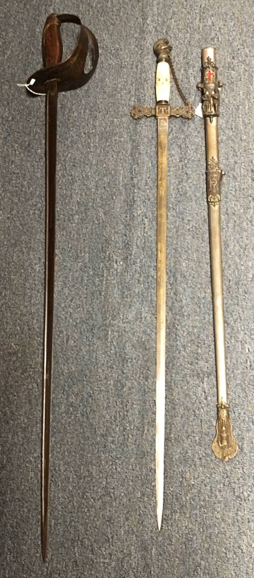 US Navy Cutlass – Knights Templar Sword - Bahoukas